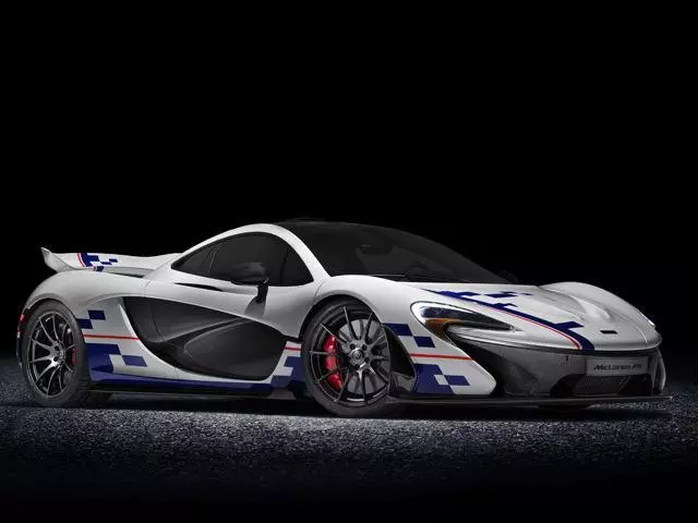 Този еднократен McLaren P1 е безобразно красив и удостоява един от най-добрите пилоти на всички времена 54892_2