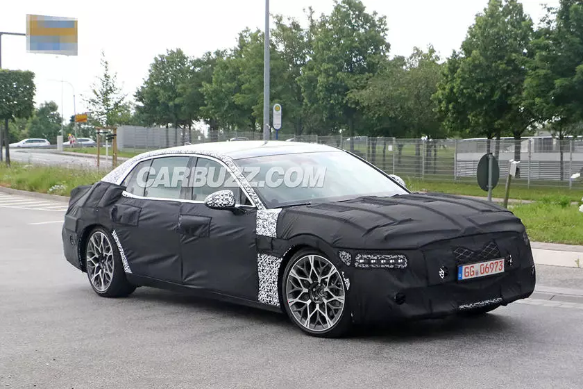 Neue Genesis G90 Spied Testing Advanced Autonomous Tech 55156_4