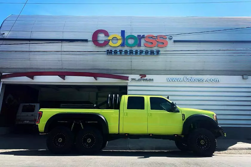 I-Acid Green 6x6 Ford Super Duty Imane Iyacasula 55256_3