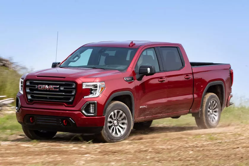 2019-2020 GMC Sierra 1500 Front View Driving