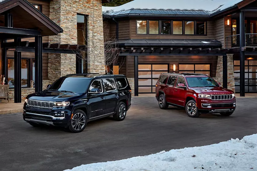 2022 Jeep Wagoneer နှင့် Grand Wagoneer ပထမဦးစွာမောင်းနှင်မှုပြန်လည်သုံးသပ်ခြင်း- အမေရိကန်ဇိမ်ခံမျက်နှာသစ် 55318_1