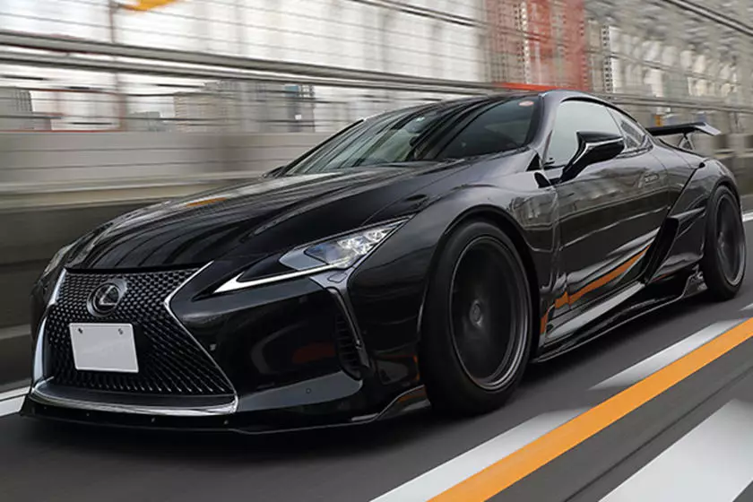 Lexus LC 500 ได้รับชุดลำตัวกว้างอันน่าทึ่ง 55357_1