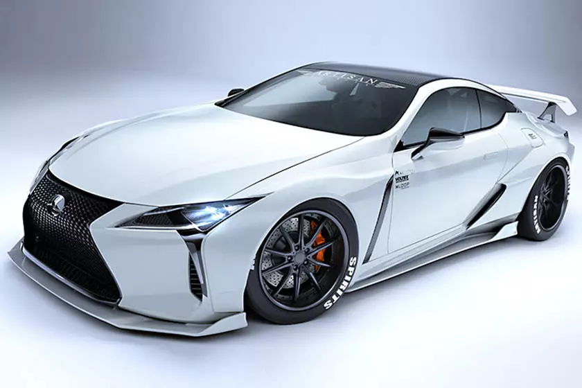 Lexus LC 500 керемет кең денелі жинаққа ие болды 55357_11