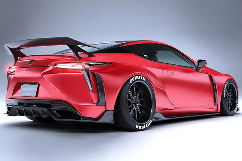 Lexus LC 500 fær glæsilegt Widebody Kit 55357_6