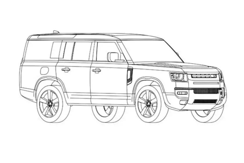 Leaked: Sa a se twa-ranje Land Rover Defender 130 la 55358_1