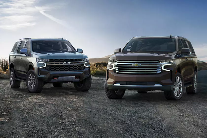 Chevy Tahoe High Country 2021 года каштуе даражэй, чым юконскі дэналі 55540_7