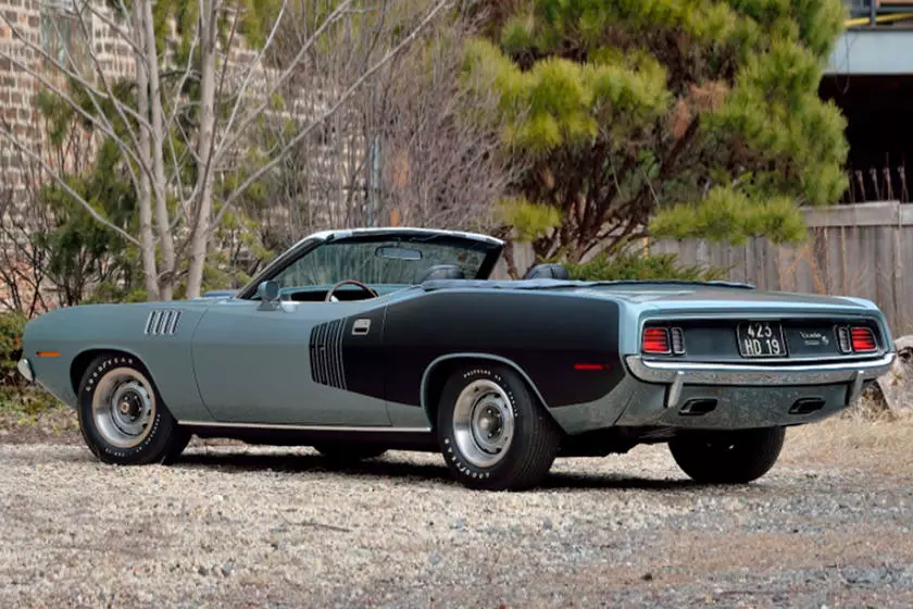 1971 Plymouth Hemi 'Cuda Convertible အတွက် $4.8 million လေလံမလုံလောက်ပါ။ 55550_2