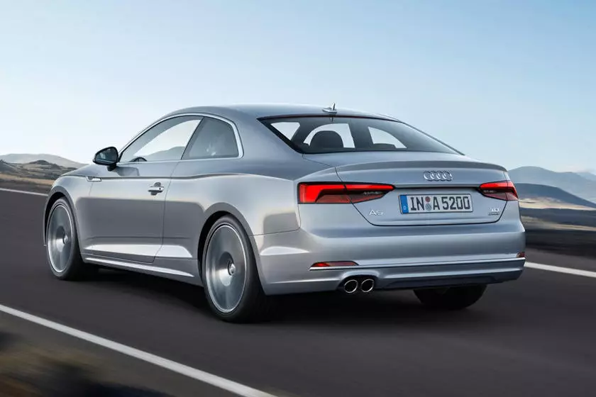 2018-2019 Audi A5 Coupe Zadnji kot v gibanju