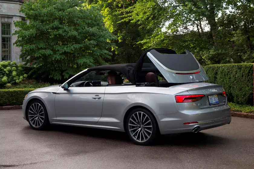 2018-2019 Audi A5 Cabriolet Fermeture de toit à profil latéral