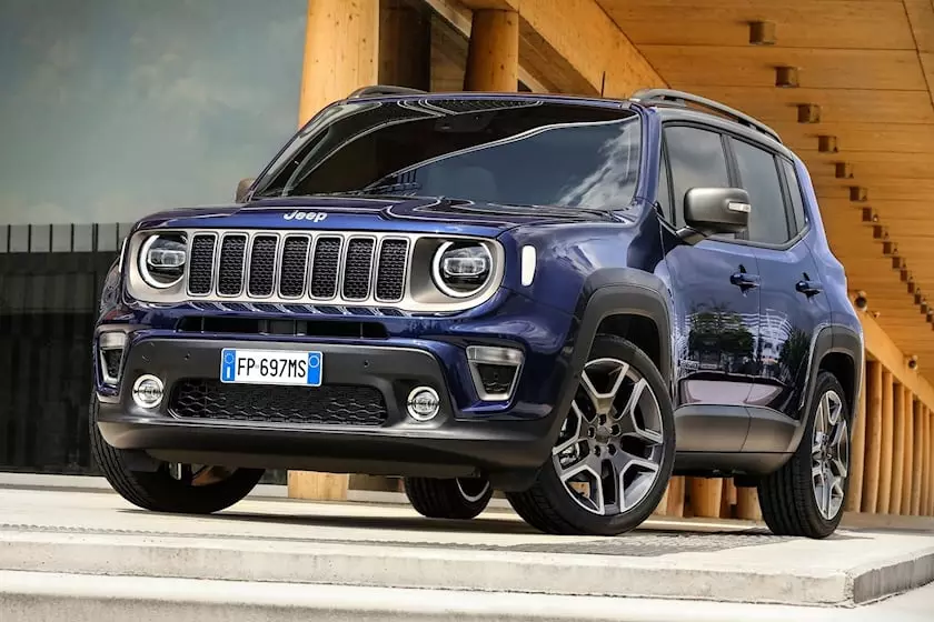 2019-2022 Jeep Renegade Front Angle View