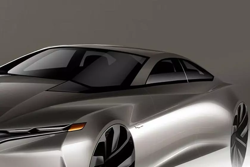 Chevy's Secret Sports Car Sketch-ek bekainak altxatzen ditu 56165_2