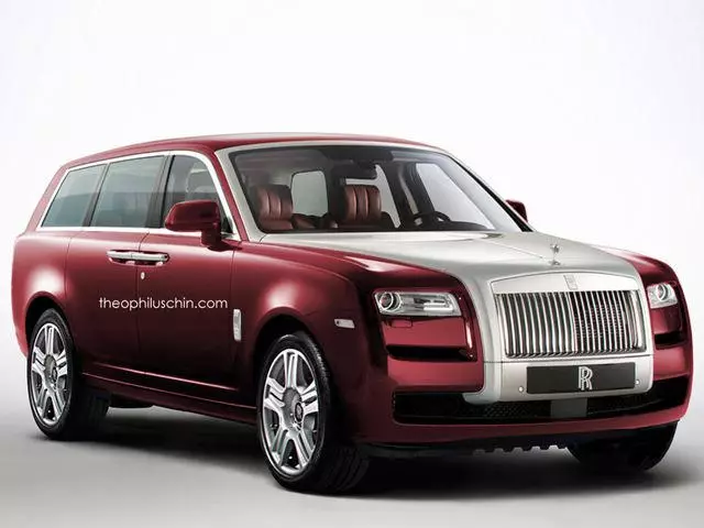 Rolls-Royce rəsmi olaraq yeni yolsuzluq avtomobilinə kod adını verdi 56281_1