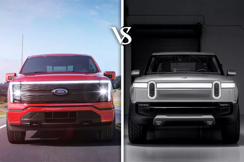 Ford F-150 Lightning Vs. Rivian R1T: Війни електричних вантажівок 56383_1