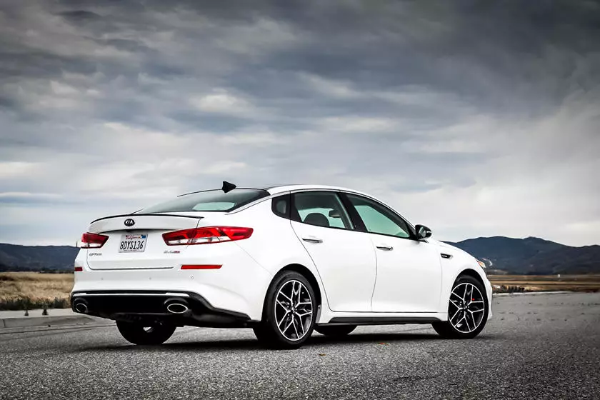 2019-2020 Kia Optima Rear Angle View