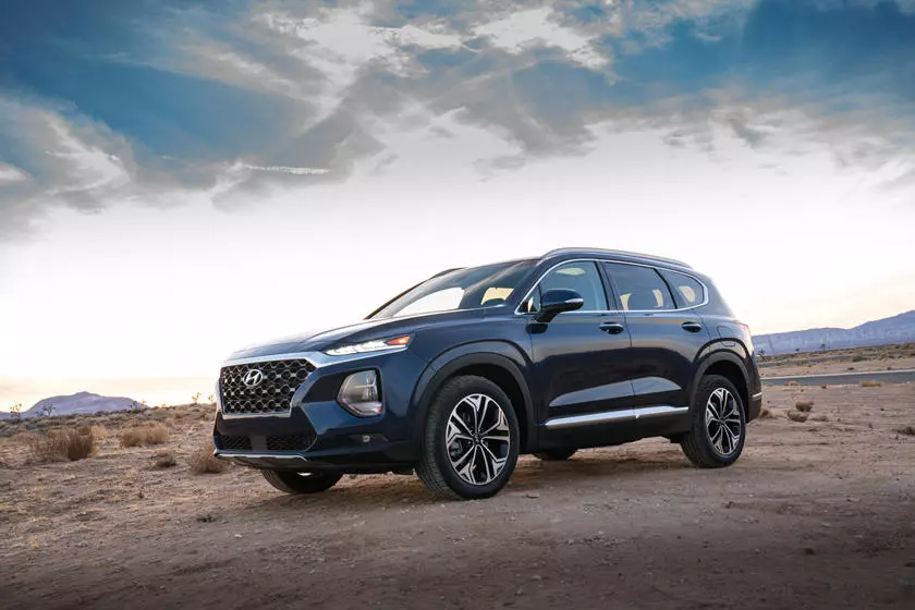 2019-2020 Hyundai Santa Fe алдыңғы көрінісі