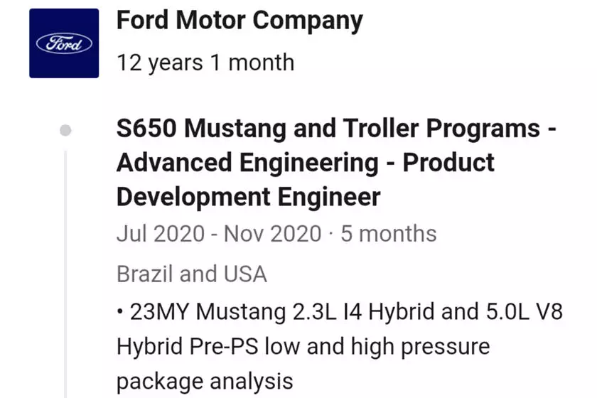 Syndod! Ford Mustang Nesaf Yn Dod Gyda Dau Beiriant Hybrid 56841_1