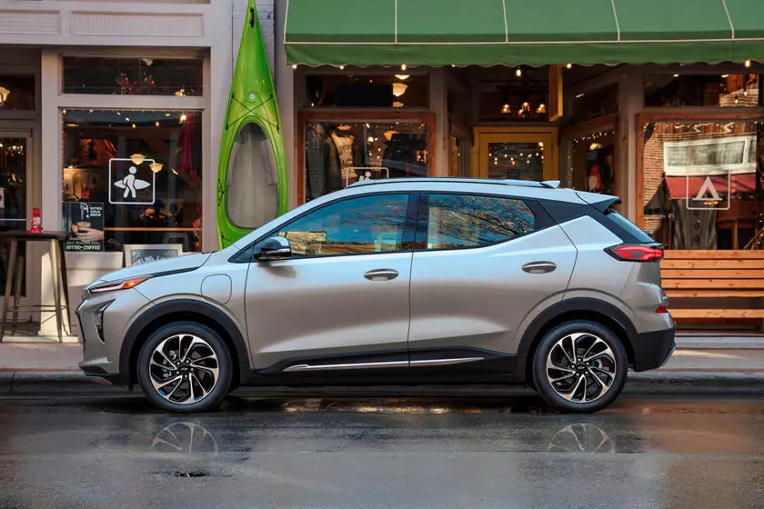 2022 Chevrolet Bolt EUV Akụkụ akụkụ