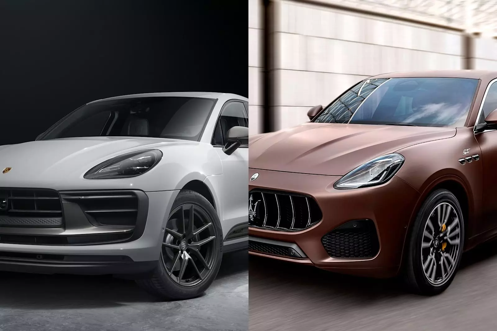 2023 Maserati Grecale vs. Porsche Macan. Sporty SUV Showdown