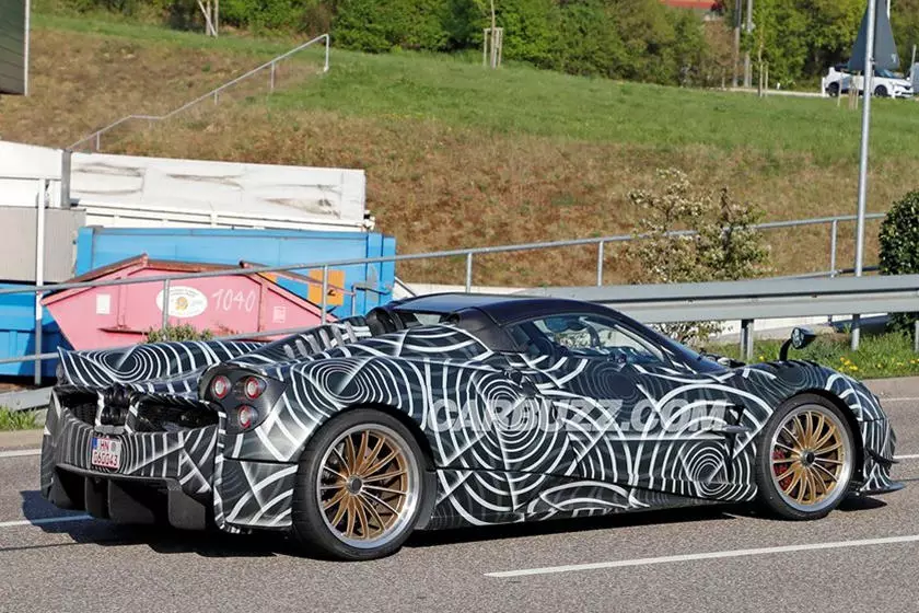 Апошні Pagani Huayra дэбютуе на Пеббл-Біч гэтым летам 57119_8