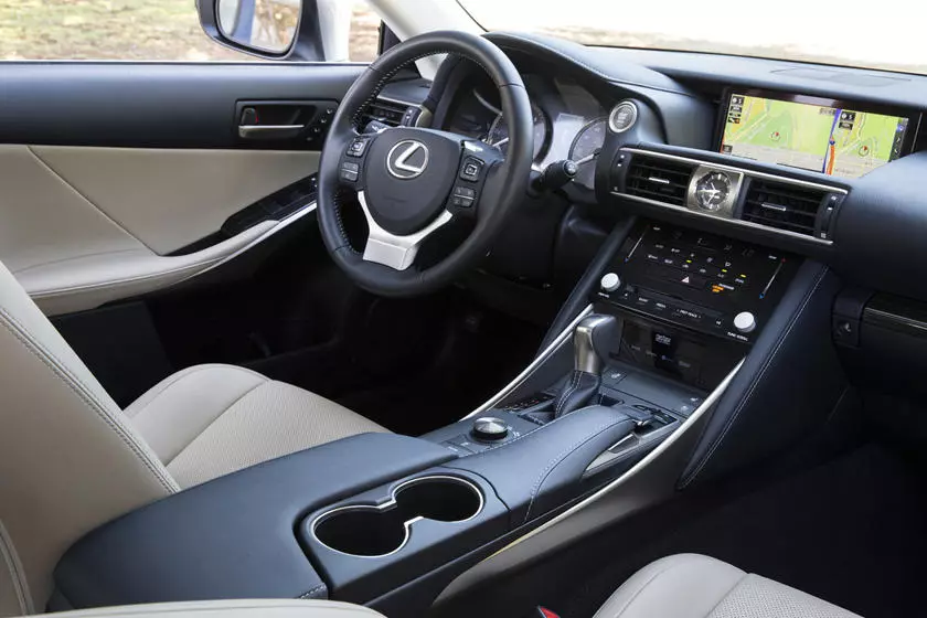 2017-2018 Lexus IS Central Console