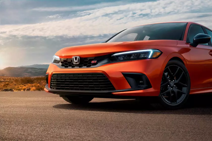 2022 Honda Civic Si Amharc Uillinn Tosaigh