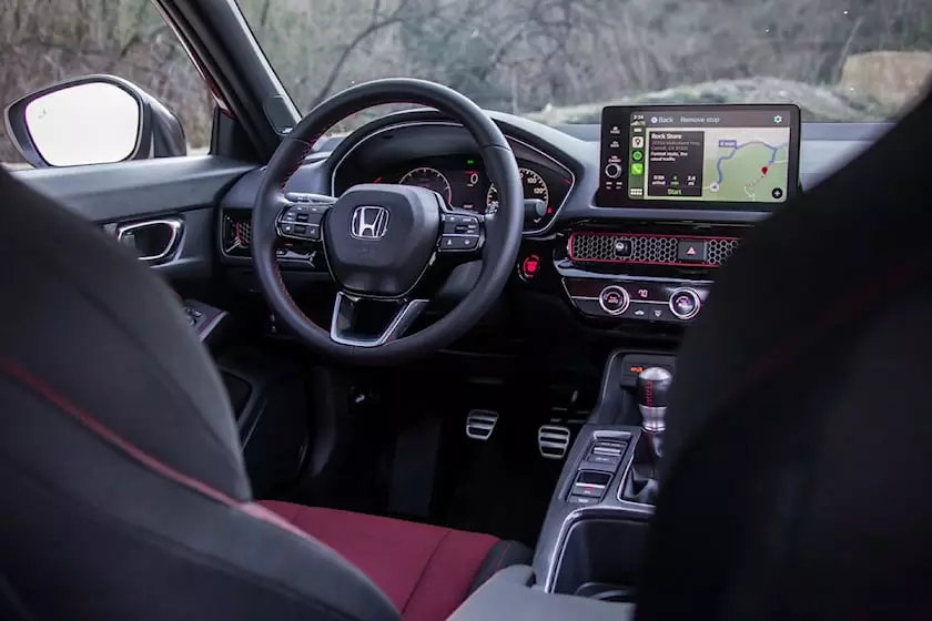 2022 Honda Civic Si Central Control Panel