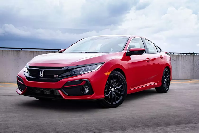 2019-2020 Honda Civic Si Sedan frontal aspekt