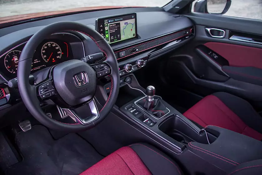 ផ្ទាំងគ្រប់គ្រង Honda Civic Si ឆ្នាំ 2022