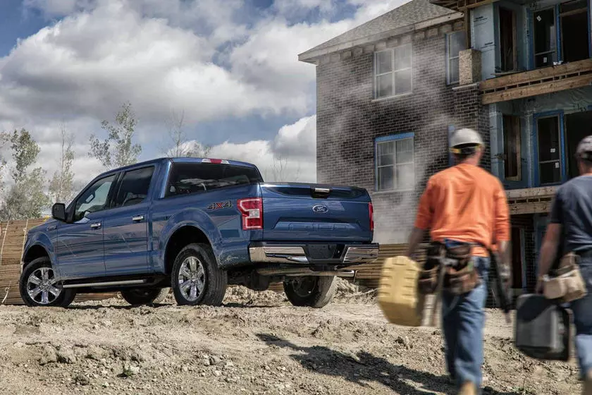 2018 Ford F-150 SuperCab ດ້ານຫລັງ