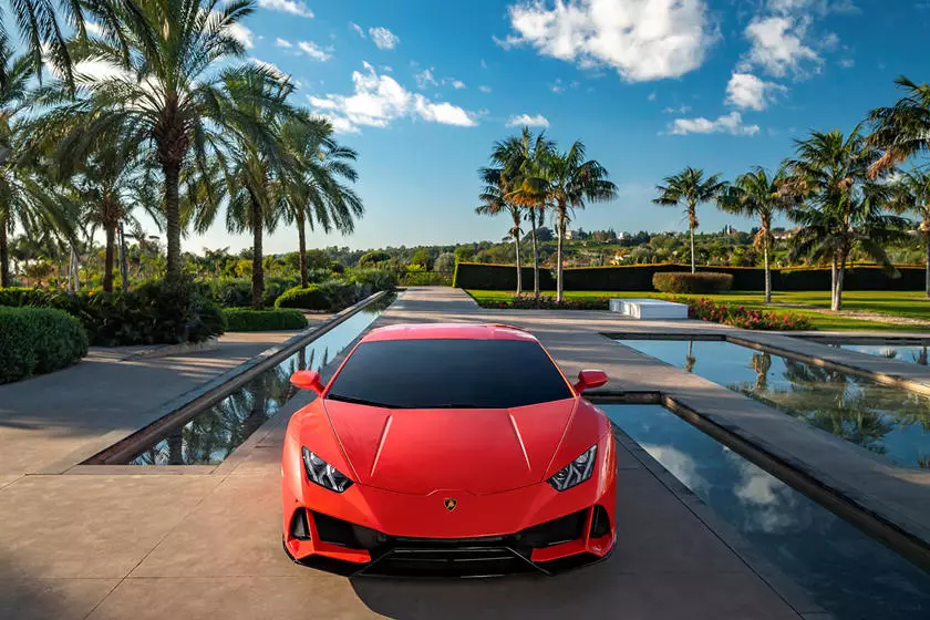 2020-2021 Lamborghini Huracan Evo Front View