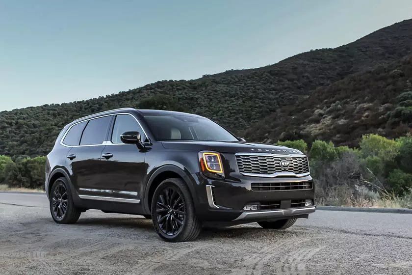 2020 Kia Telluride فرنٹ اینگل ویو