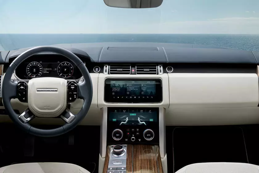 2018-2022 Land Rover Range Rover mælaborð