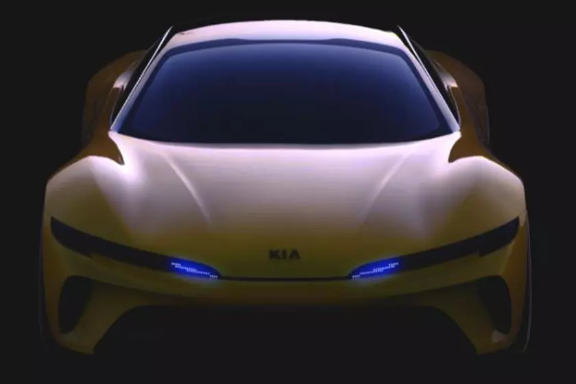 Ang Electric Kia GT Concept ay Mukhang Isang Bugatti Beater 57788_6