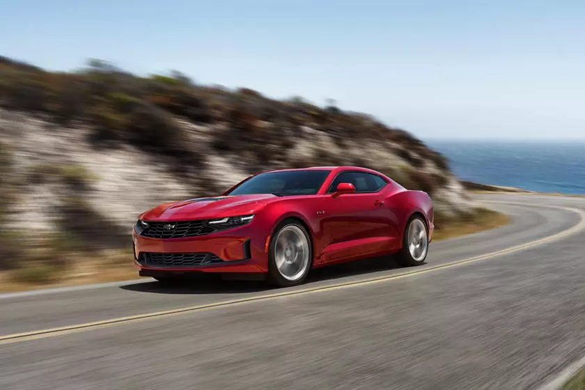 2019-2021 Chevrolet Camaro Coupé Vorwärtssicht