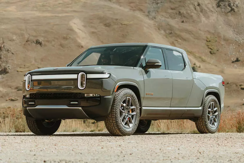 2022 Rivian R1T Truck Aspett Frontali