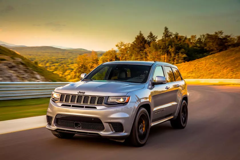 2018-2020 Jeep Grand Cherokee Trackhawk Vooraansig bestuur