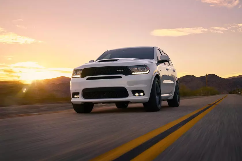 2018-2020 Dodge Durango SRT Front View Driving