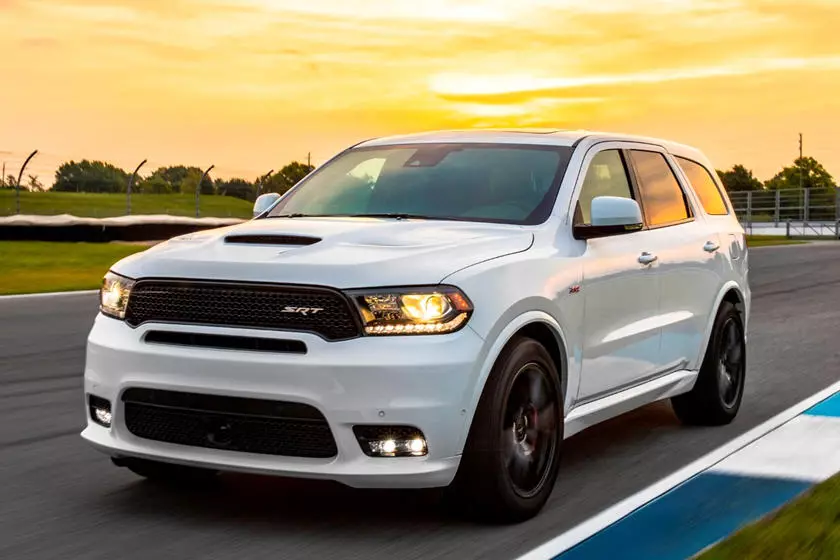 2018-2020 Dodge Durango SRT Front View Driving