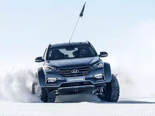 Hyundai SEMA көрмесінде экстремалды Santa Fe спортының жол талғамайтын концепциясын көрсетеді 58177_3