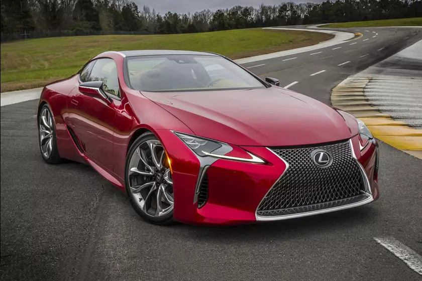 2018-2021 Lexus LC 500 Front Angle View