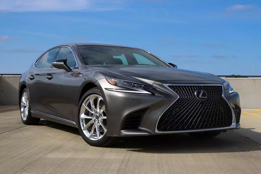 2020 Lexus LS Front Angle View