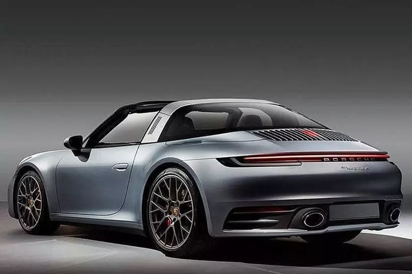 Oqib chiqdi! 2021 yilgi mutlaqo yangi Porsche 911 Targa 4 58373_1