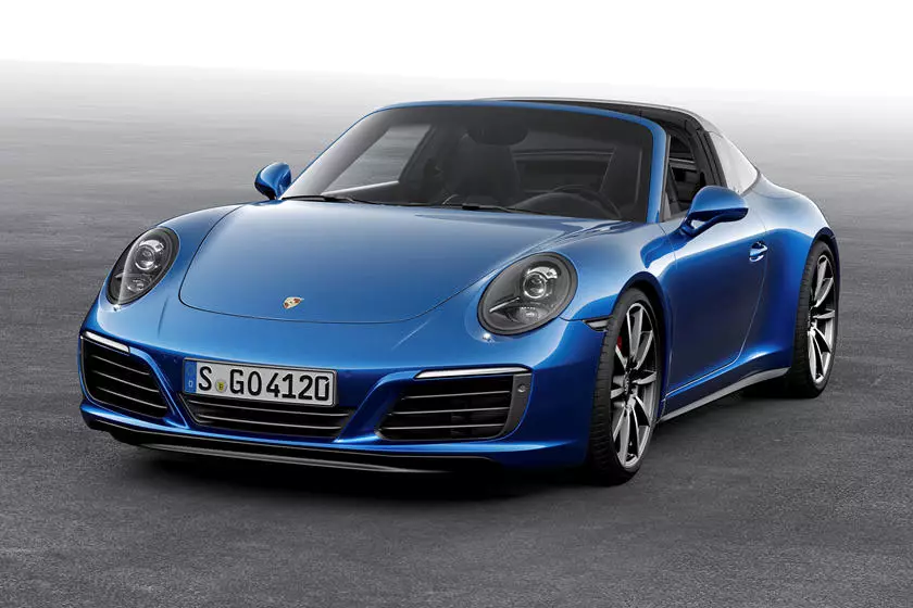 2016-2019 Porsche 911 Targa 4 Μπροστινή γωνιακή όψη