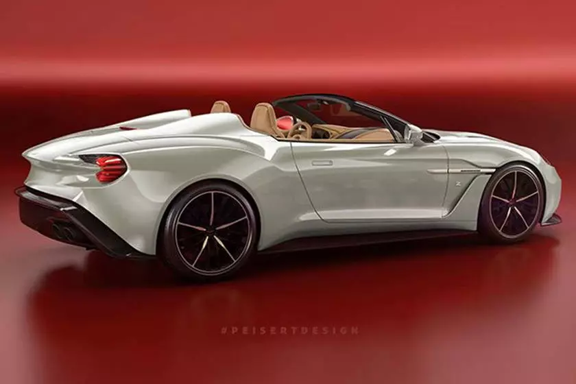 Aston Martin Vanquish Zagato Speedster na-eme