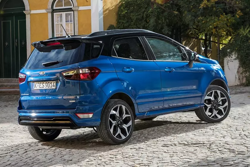 2018-2022 Ford EcoSport Rear Angle View