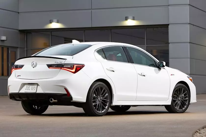 2019-2022 Acura ILX റിയർ ആംഗിൾ വ്യൂ