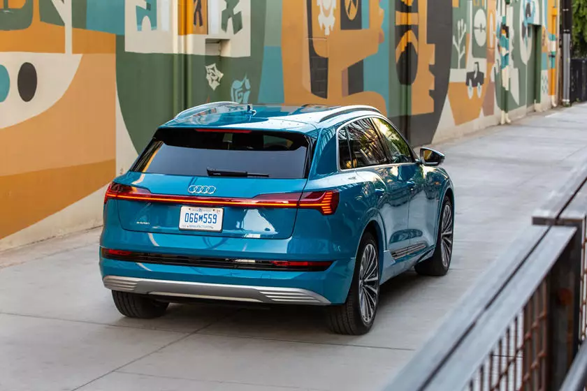 2019 2022 Audi e-tron Rear View