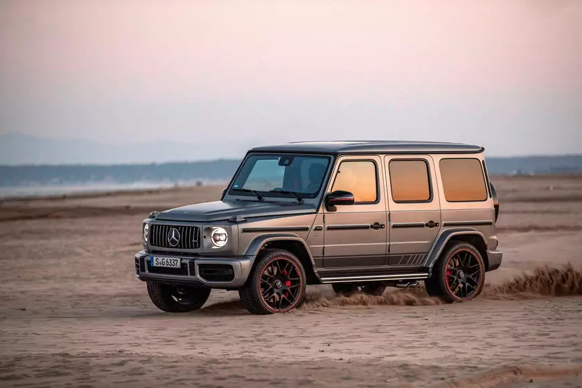 2019-2020 ਮਰਸੀਡੀਜ਼-AMG G63 ਸਾਈਡ ਵਿਊ