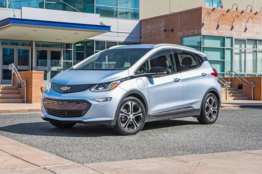 2017-2020 Chevrolet Bolt EV vaizdas iš priekio