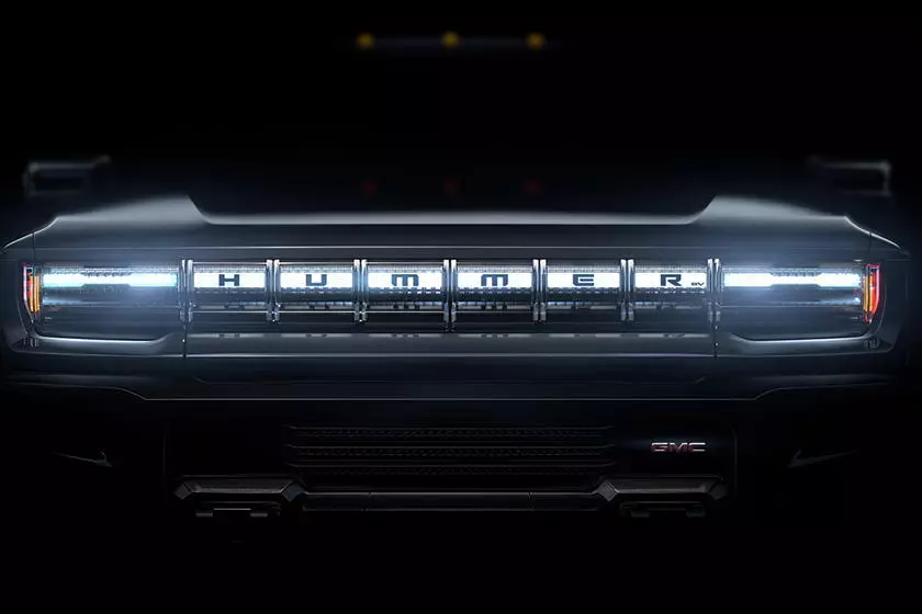 2021 GMC Hummer Grill